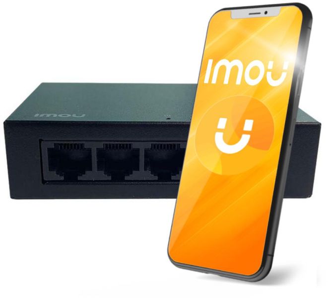 Switch Imou 5-portowy SF105 metalowa obudowa 100Mbps - Arena.pl