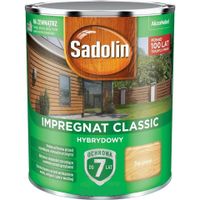 sadolin impregnat classic hybrydow 7 lat dąb jasny 0.75l - 5sach.dj0.75 ...