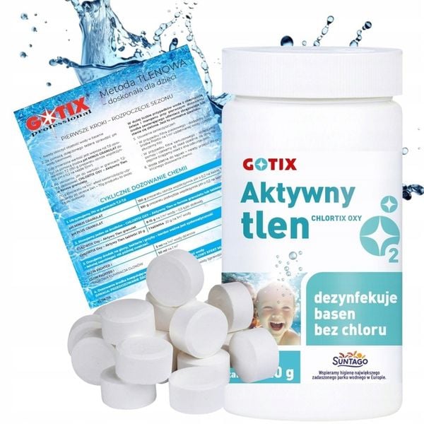 Kup AKTYWNY TLEN do Jacuzzi Basenu spa Wody 1kg BEZ CHLORU Basen ...