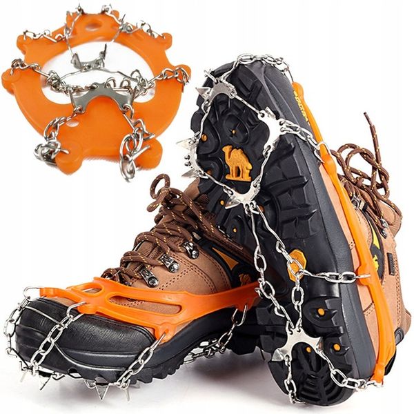RACZKI RAKI NA BUTY ANTYPOŚLIZGOWE ŁAŃCUCHY KOLCE TURYSTYCZNE ETUI 36 ...