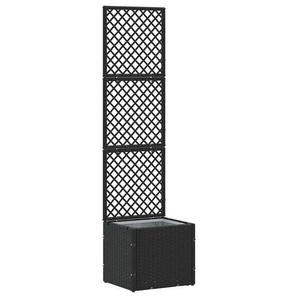 Kup Donica Czarny 35 x 30 x 135 cm Metal na arena.pl i ciesz się niską ceną