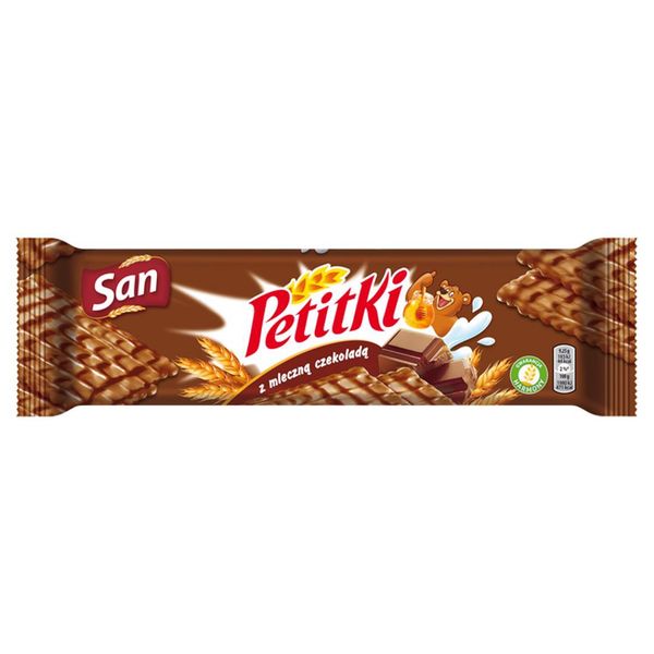 Kup San Petitki Herbatniki z mleczną czekoladą 138 g na arena.pl i ...