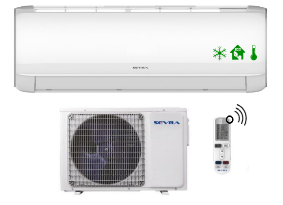 Klimatyzator ścienny SEVRA Profi 2,7kW - Arena.pl