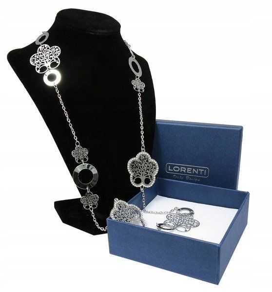 Kup Ażurowy Naszyjnik Damski Na Długim Łańcuszku, Motyw Drzew - Lorenti ...