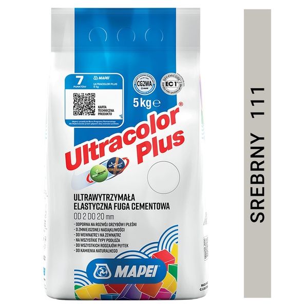 Kup FUGA MAPEI ULTRACOLOR PLUS 5kg 111 SREBRNY na arena.pl i ciesz się ...
